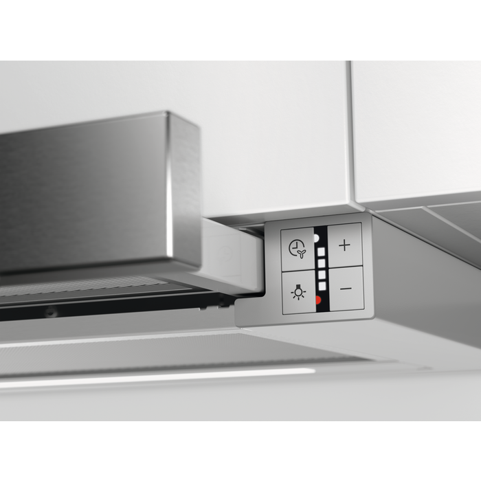 5000 Extractor / 5000 Flachschirmhaube / 60 cm / Grau Einbau ...