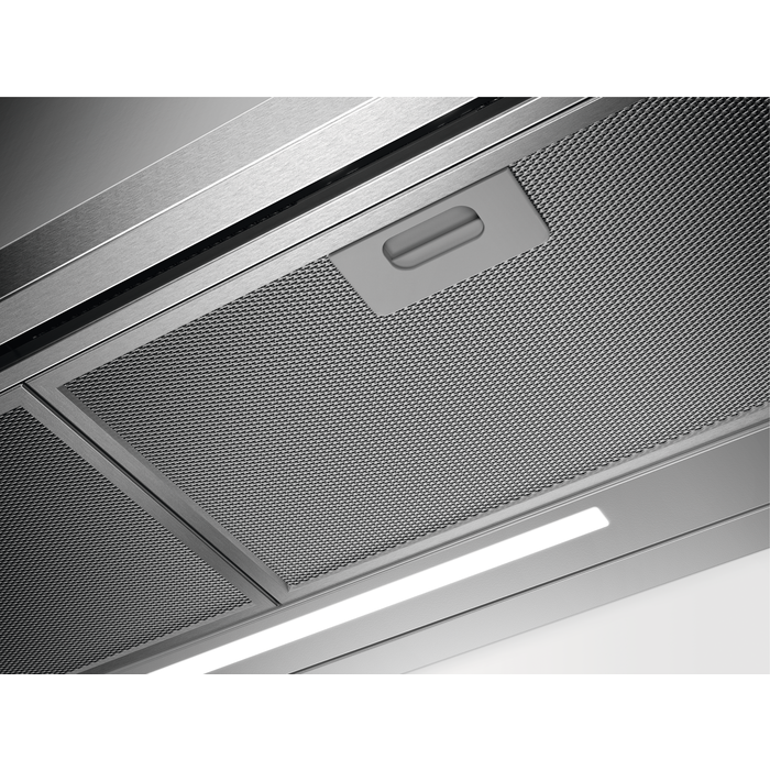 5000 Extractor / 5000 Flachschirmhaube / 90 cm / Grau Einbau ...